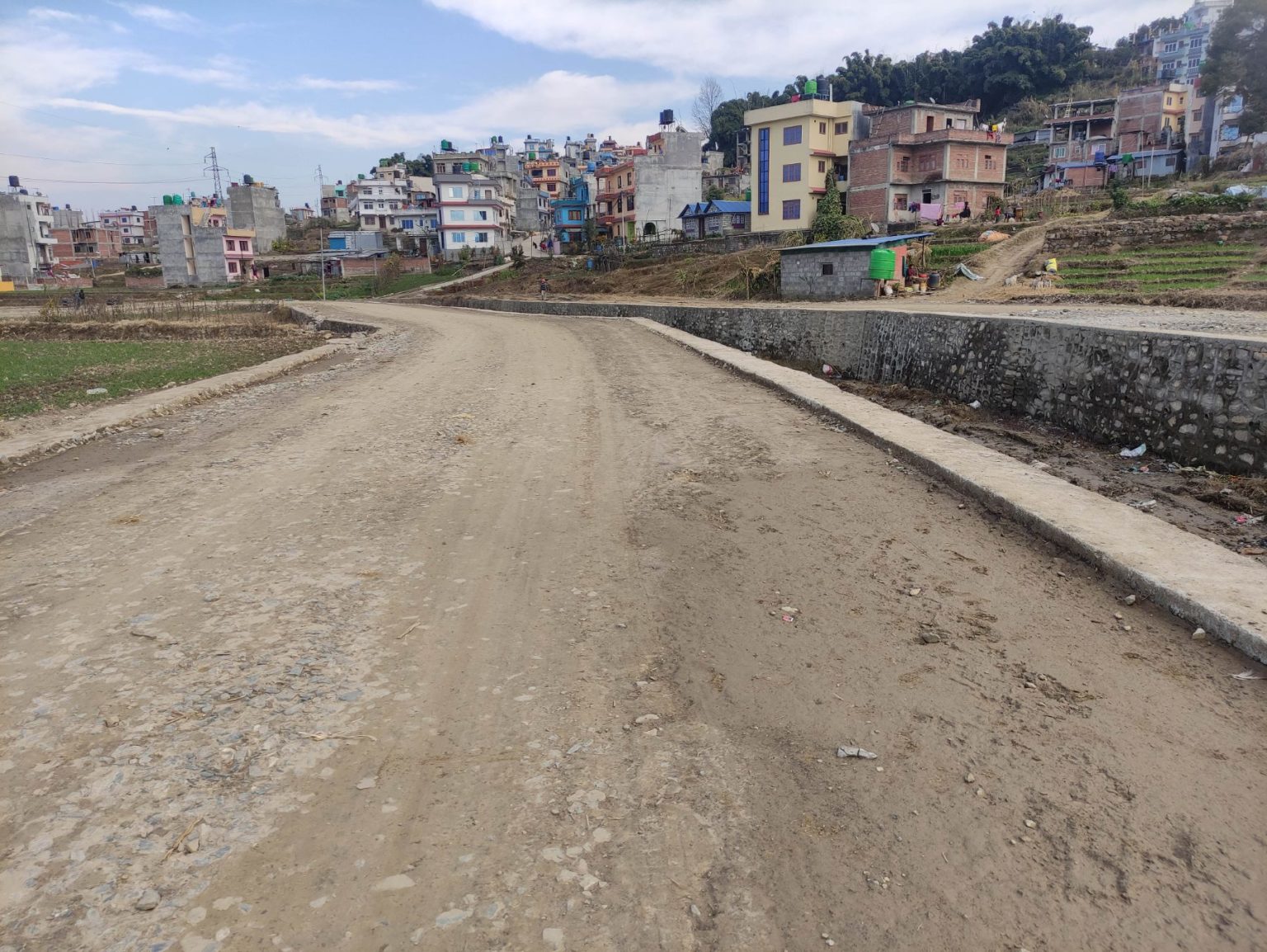 Hanumante River Training and Service Road Project (Sallaghari Bridge to ...